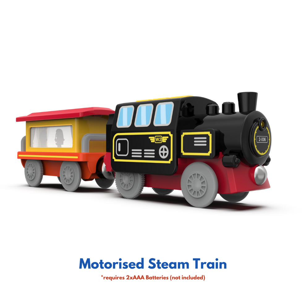 Motorised Steam Train – Flexi Tracks